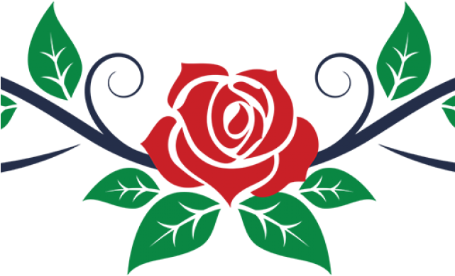 Download Purple Flower Clipart Divider - Free Rose Divider Vector ...