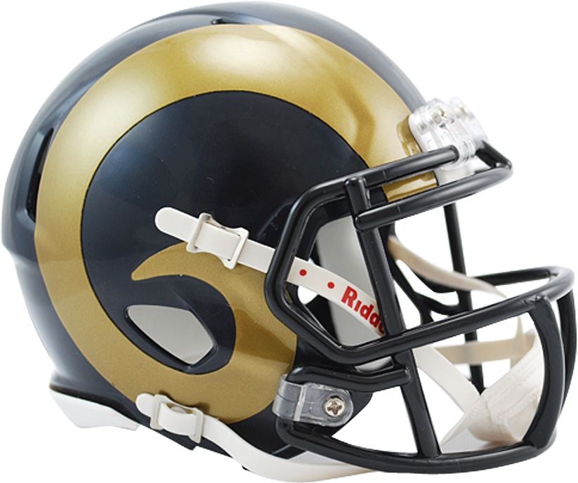 Download Los Angeles Rams Helmets - Full Size PNG Image - PNGkit