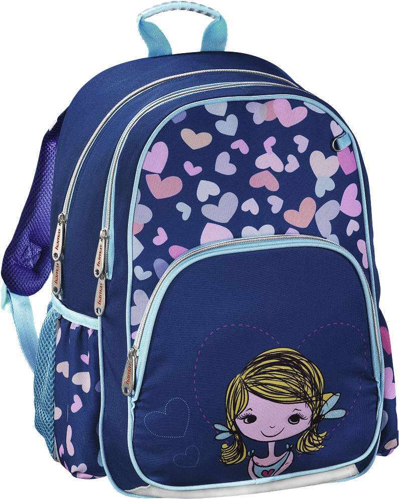 Download Girl Backpacks For School - Backpack - Full Size PNG Image ...
