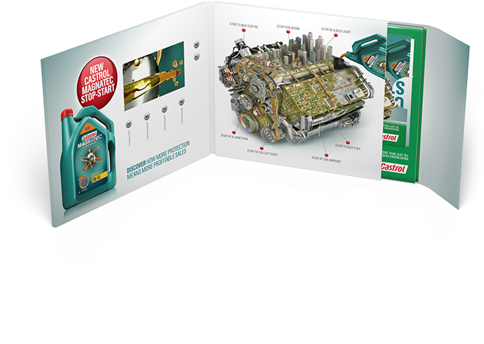 Download Castrol Video Brochure - Brochure Castrol - Full Size PNG ...