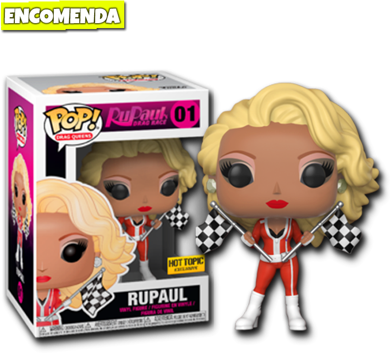Download Rupaul's Drag Race - Ru Paul Pop Vinyl - Full Size PNG Image ...