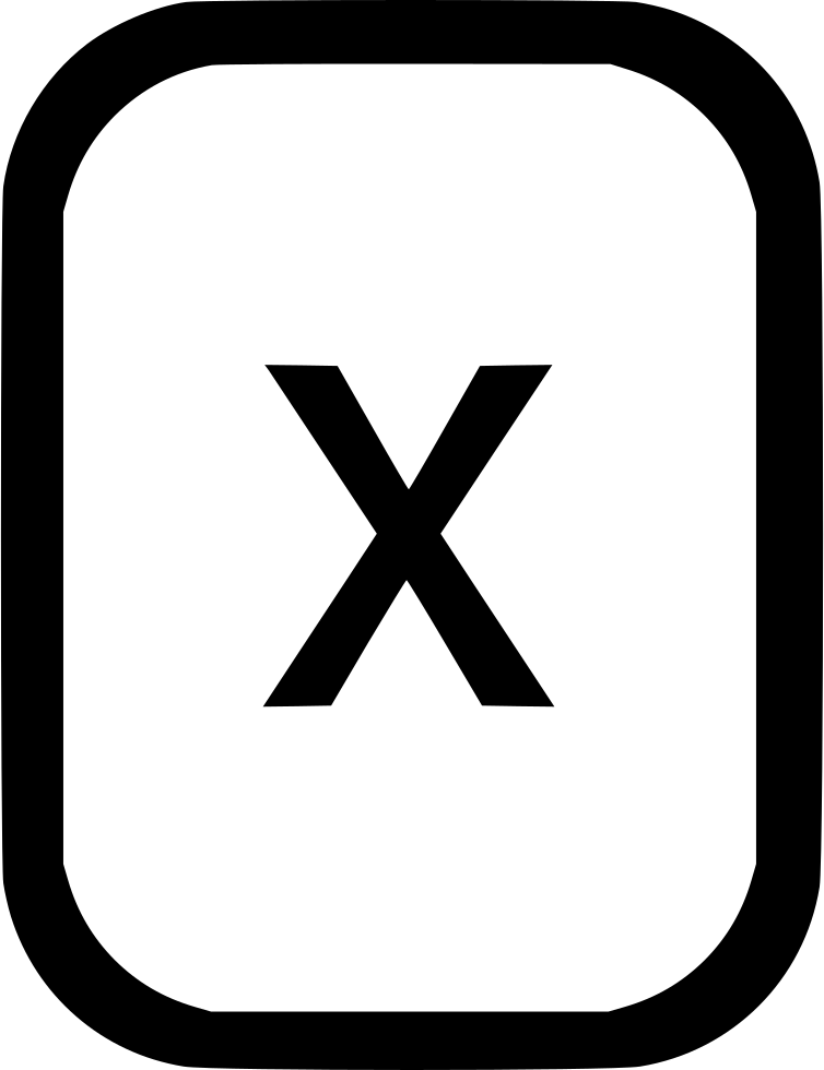 Download Lowcase Letter X Latin Alphabet Comments - Full Size PNG Image ...