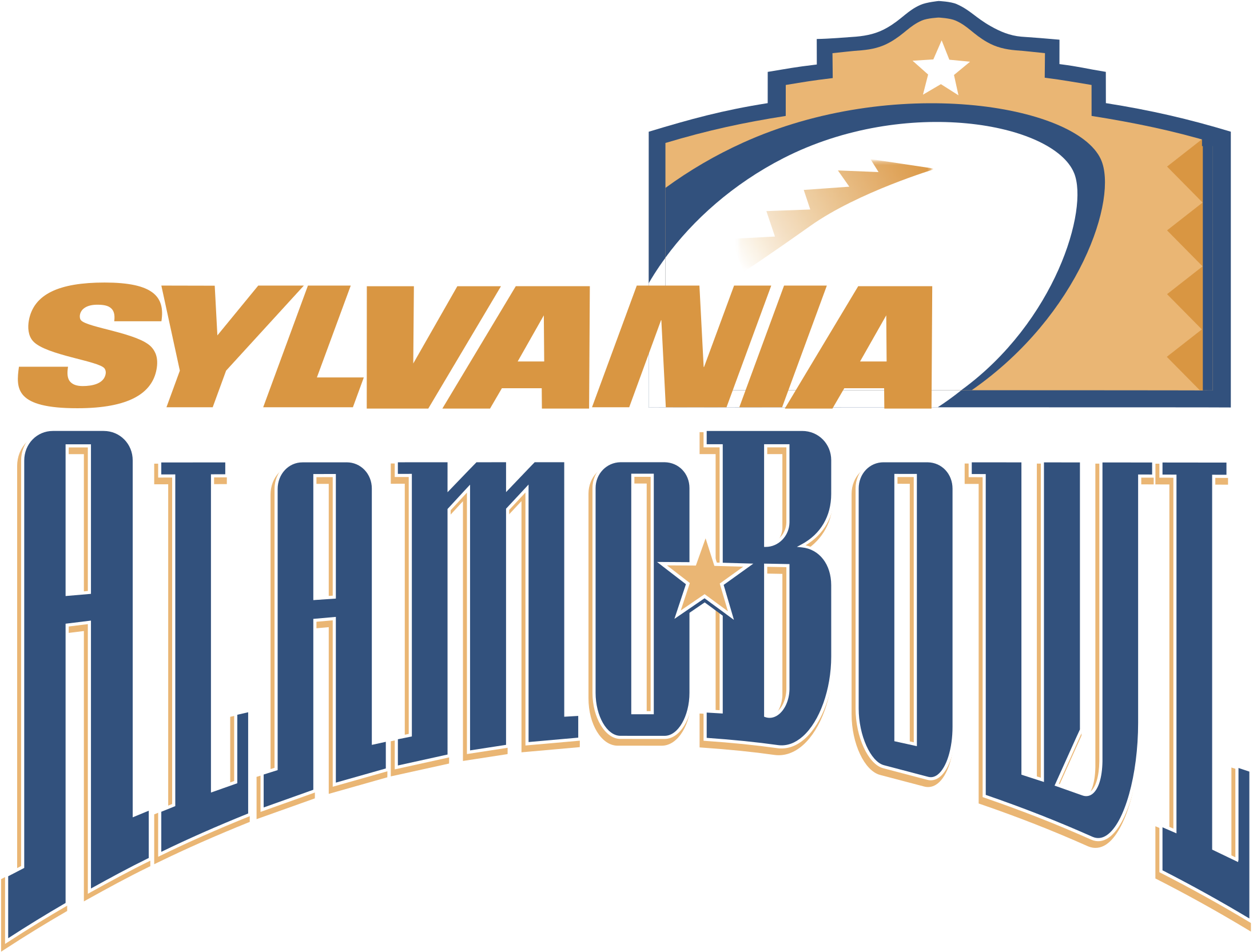 Download Bowl Logo Png Transparent - Alamo Bowl Logo 2018 - Full Size ...