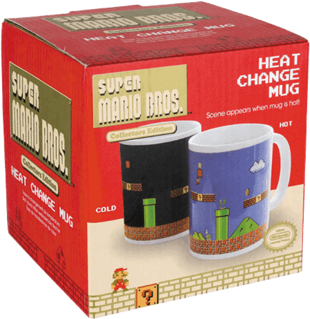 Download Mario Heat Change Mug - Super Mario Bros Heat Change Mug ...