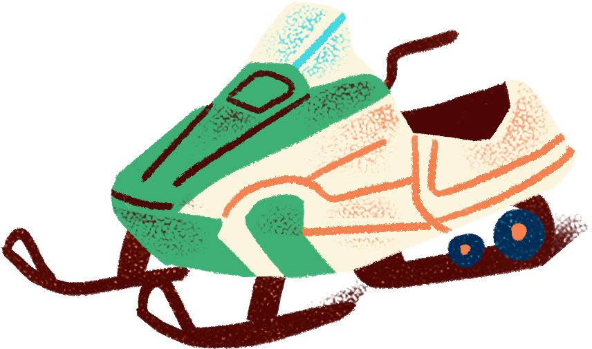 Download Snowmobile - Ice Skating - Full Size PNG Image - PNGkit