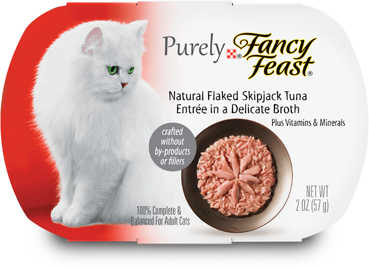 Download Cats Best Friend - Fancy Feast Purely - Full Size PNG Image ...