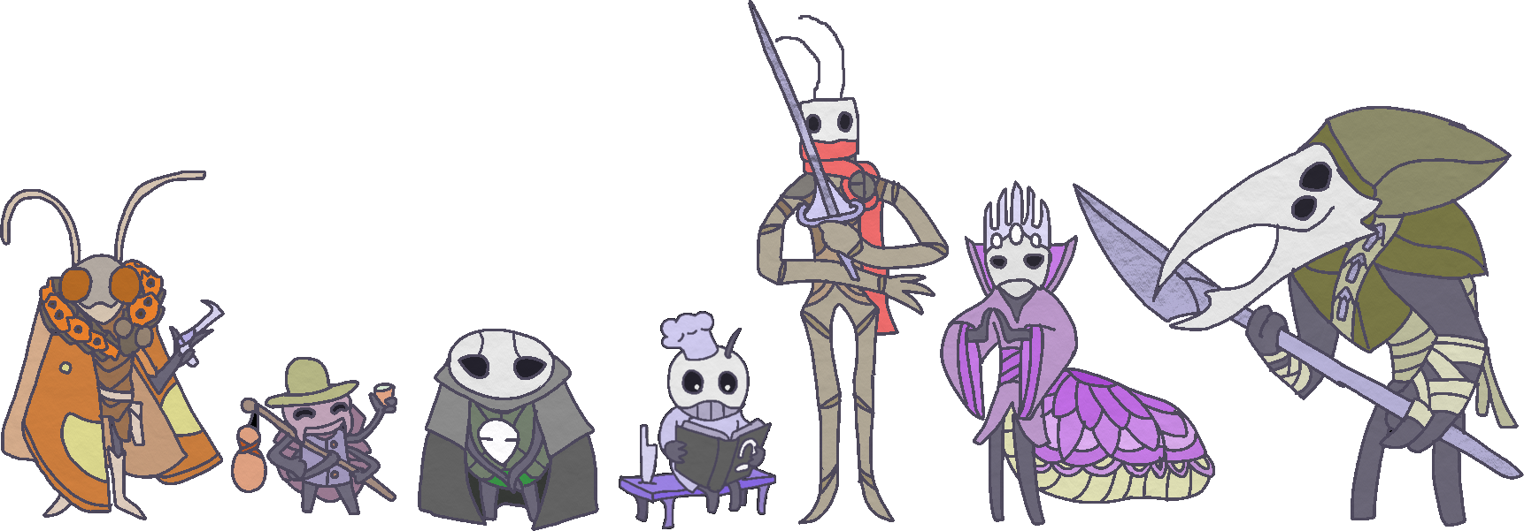 Download Hollowknight - Hollow Knight Bugs - Full Size PNG Image - PNGkit