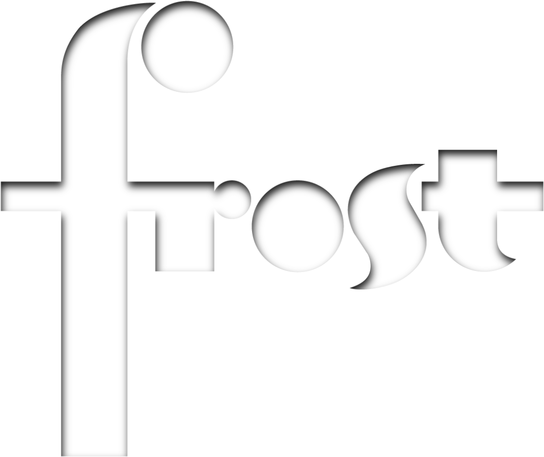 Download 4 Frost Logo White Shadow - Calligraphy - Full Size PNG Image ...