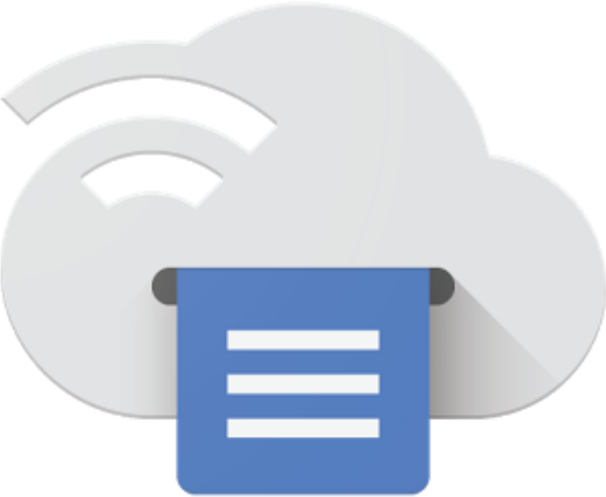 Download Google Cloud Print Icon - Full Size PNG Image - PNGkit
