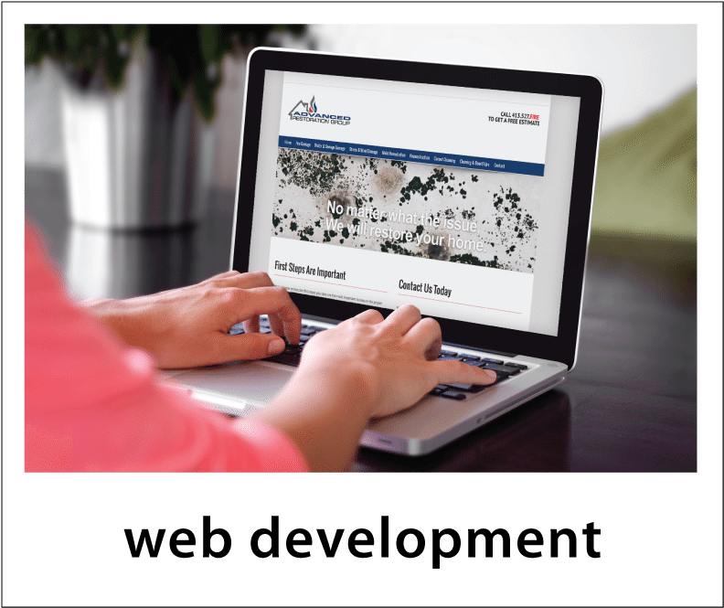 Download Graphic Design & Web Design - Computer Mockup Woman - Full ...