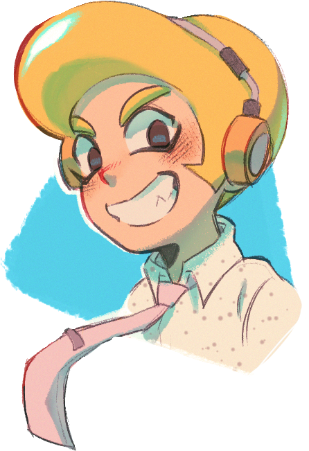 Download This Octo Boy Hairstyle Is So Cute - Cartoon - Full Size PNG ...