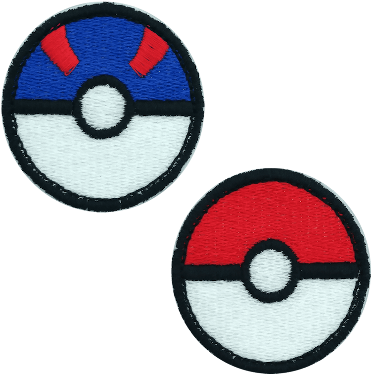Download Pokeball Patches - Circle - Full Size PNG Image - PNGkit