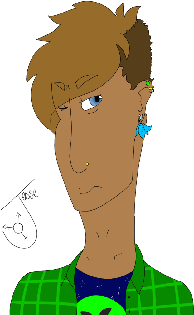 Download Jesse Cook Until Dawn Oc By Wolfiethepretzel - Cartoon - Full ...