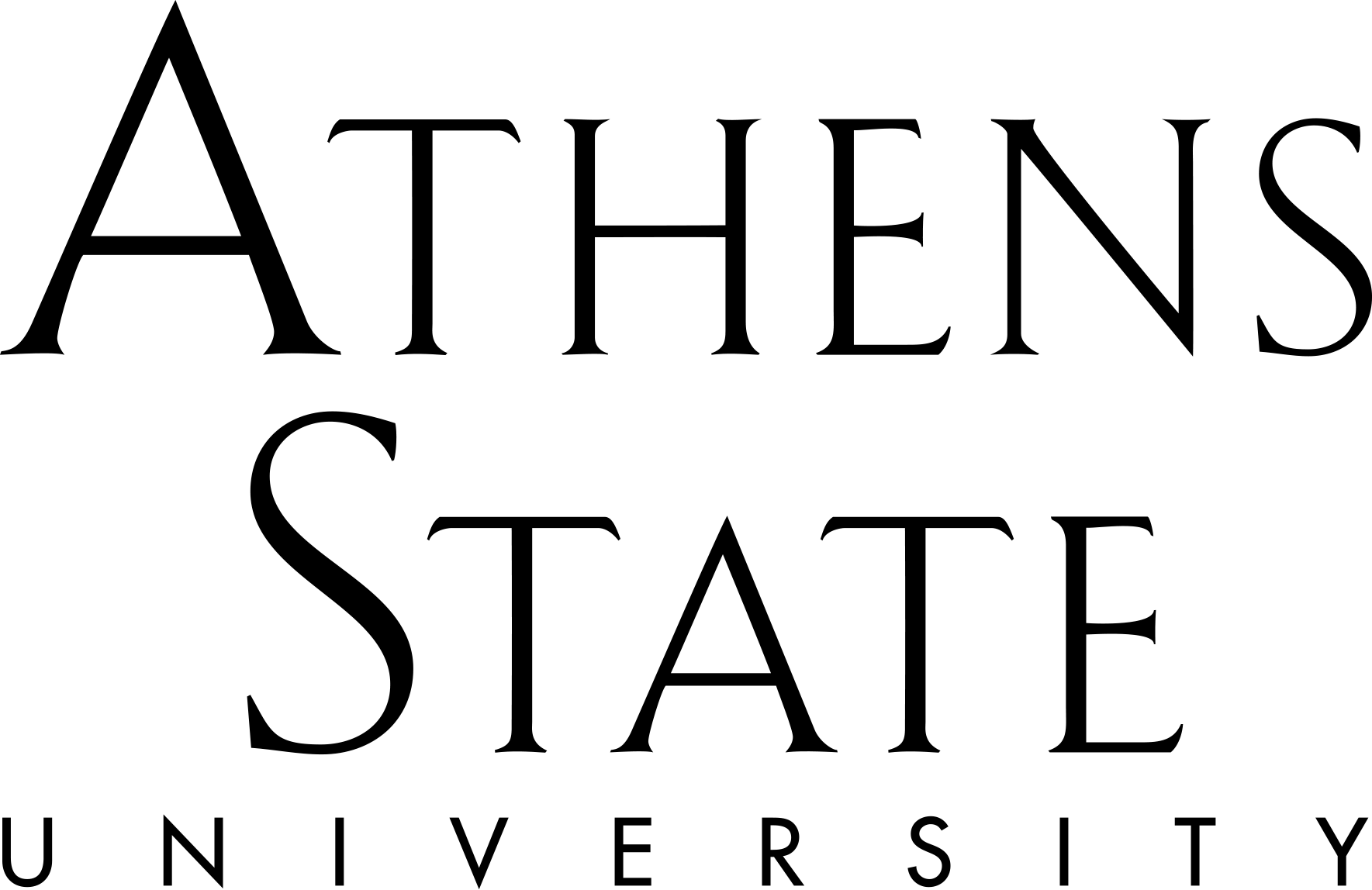 Download Black - Athens State University - Full Size PNG Image - PNGkit