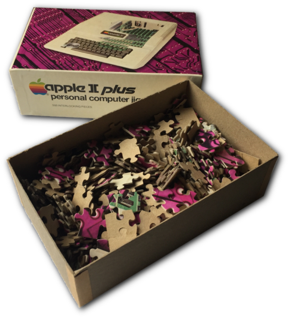 Download 1979 Apple Ii Plus Jigsaw Puzzle - Box - Full Size PNG Image ...