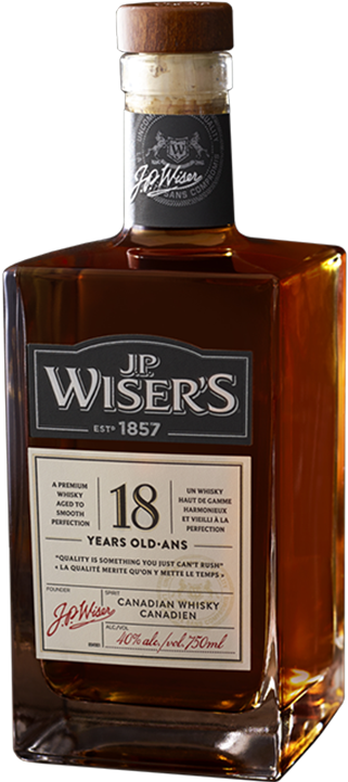 Download Wiser's 18 Years Old - Jp Wiser's 15 Yo 750ml - Full Size PNG ...