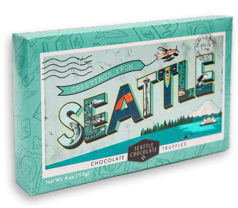 Download Chocolate Truffles In A Seattle Postcard Box From Seattle ...