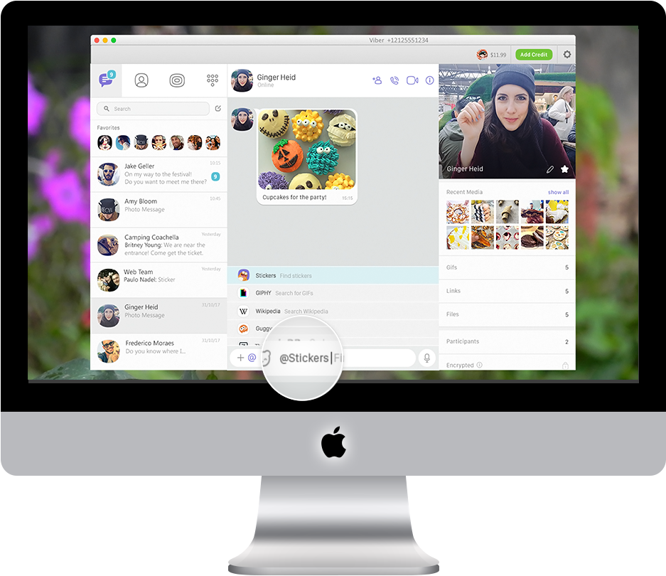 Download What's New On Viber For Desktop March - Computer Monitor ...