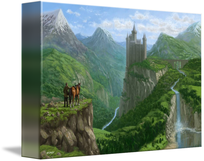 Download Peak Clipart Burol - Distant Castle - Full Size PNG Image - PNGkit