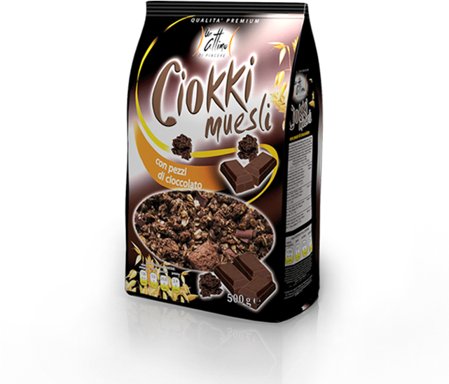 Download Un Attimo Muesli With Chocolate Chips - Chocolate - Full Size ...