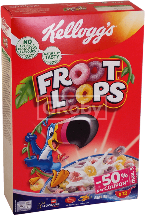 Download Kellogg's Froot Loops Gabonakarikák 375 G - Froot Loops - Full ...
