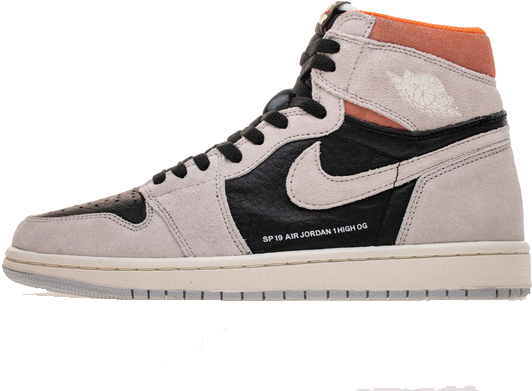 Download Transparent - Jordan 1 2019 - Full Size PNG Image - PNGkit