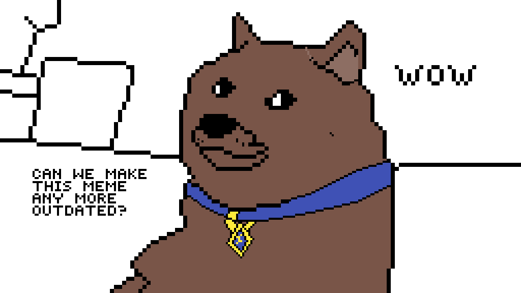 Download Can We Make This More Outdated - Doge Sans - Full Size PNG ...