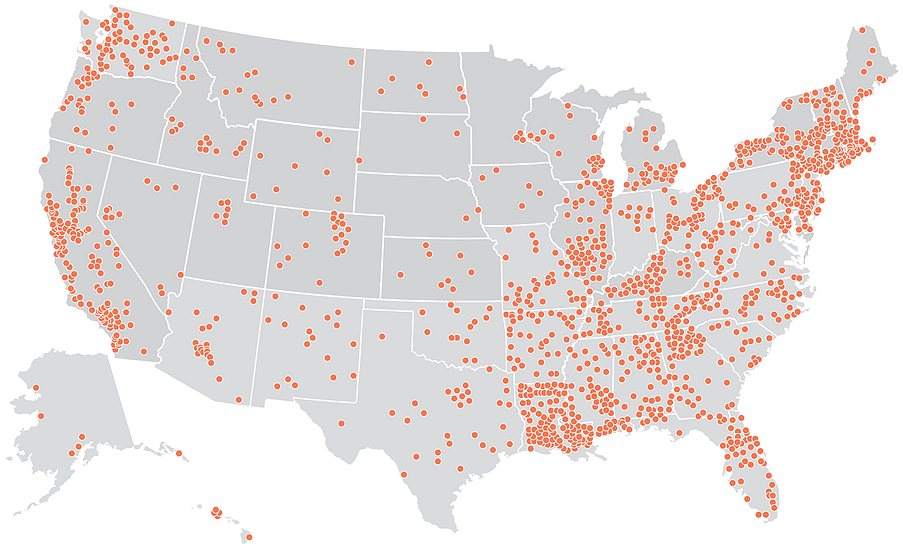 Download Agency Underwriting Map - Us Map Png Transparent Background ...