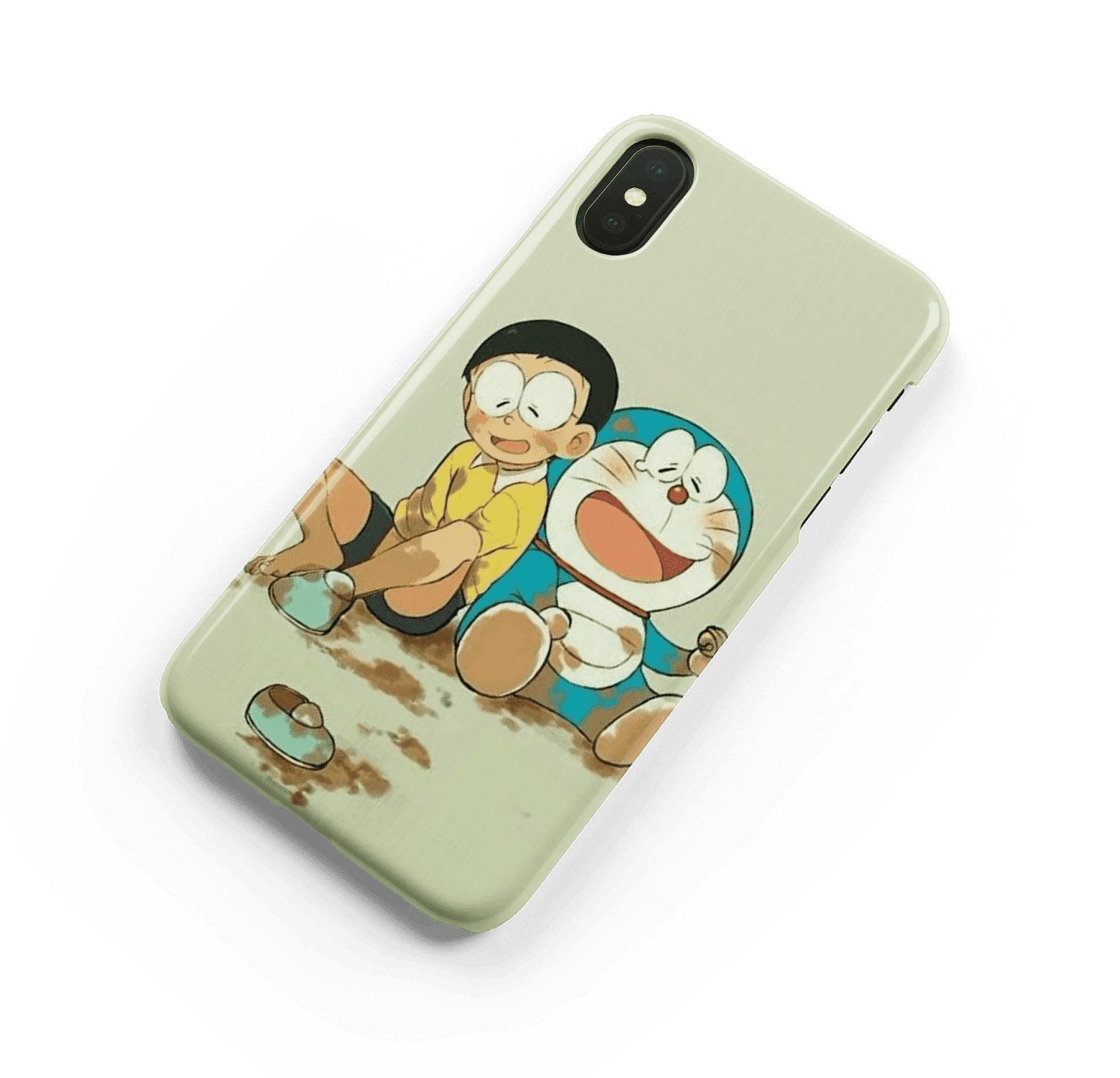 Download Doraemon And Nobita Phone Cover - Full Size PNG Image - PNGkit