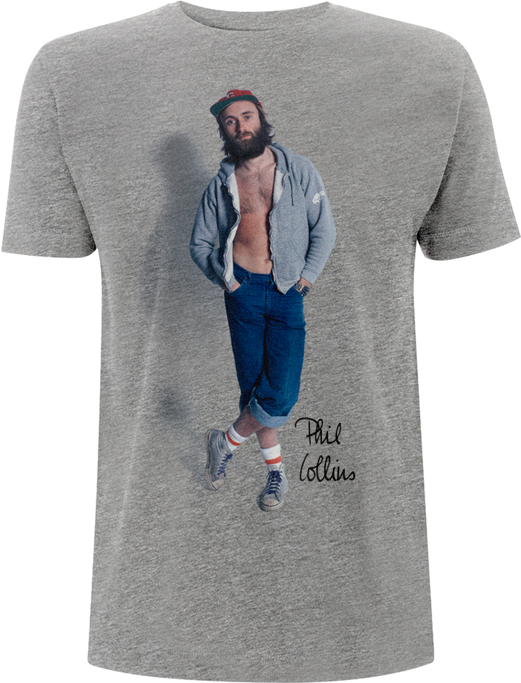 Download Hipster Photo Tee - Men's Phil Collins T Shirt - Full Size PNG Image - PNGkit