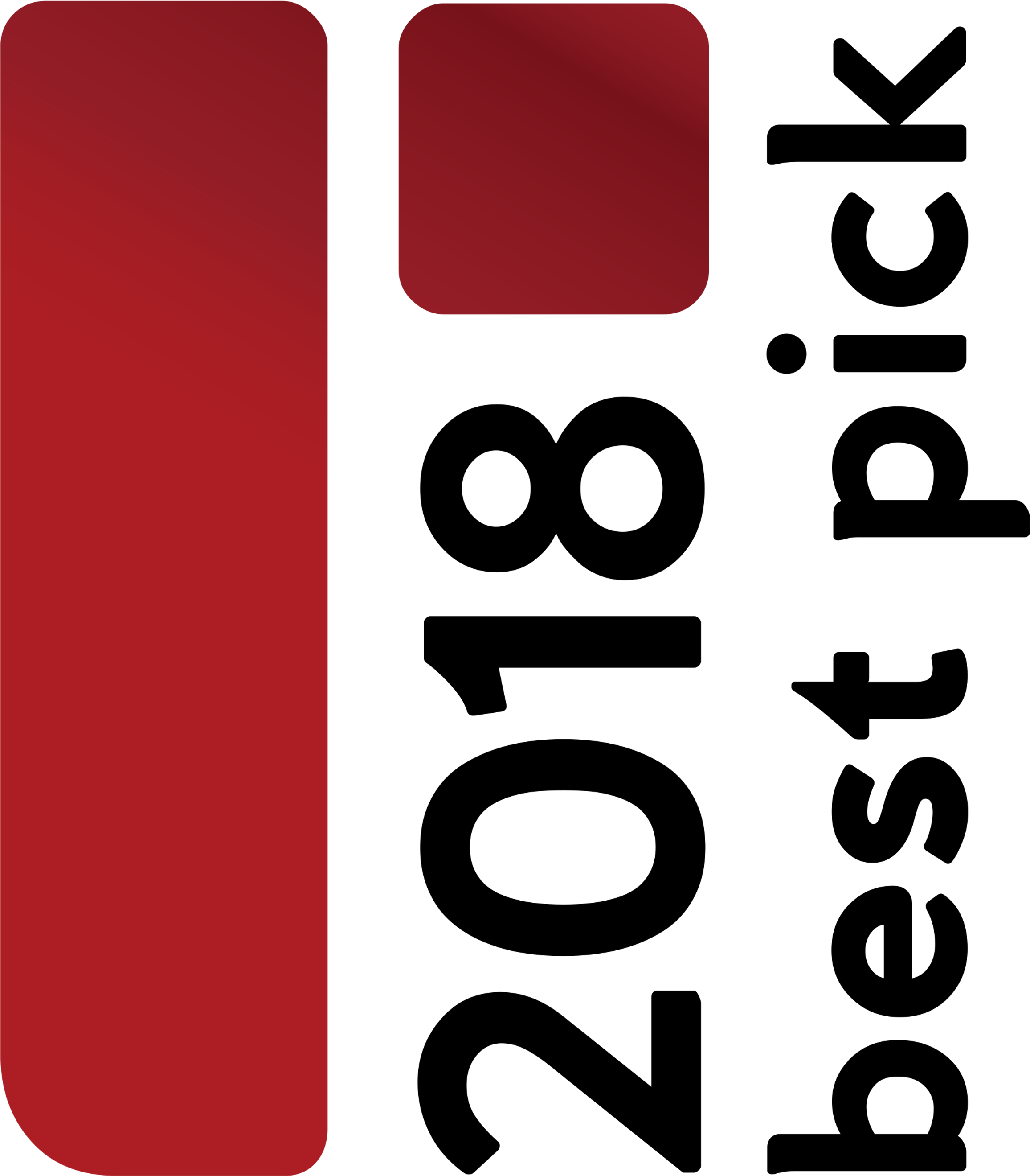 Download 2018 Logo Transparent On Red - Graphic Design - Full Size PNG ...