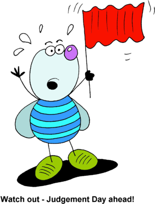 Download Bug With Flag Clipart - Red Flags Clipart - Full Size PNG ...