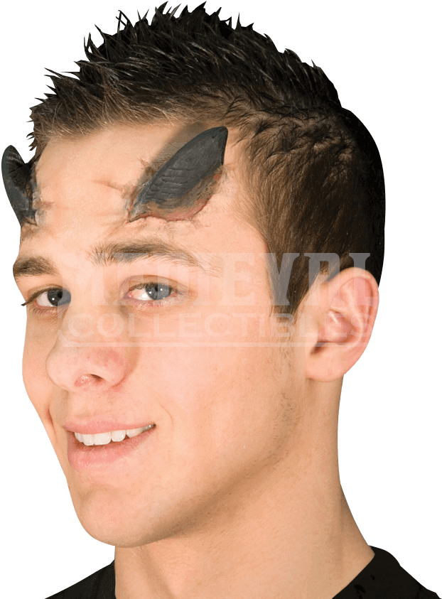 Download Black Demon Horns - Demon Horns Halloween Special Fx - Black ...