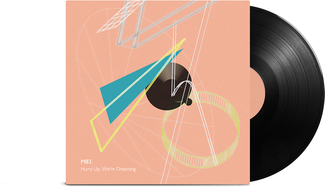 Download Vinyl Record Design For M83 /personal Work - Graphic Design ...