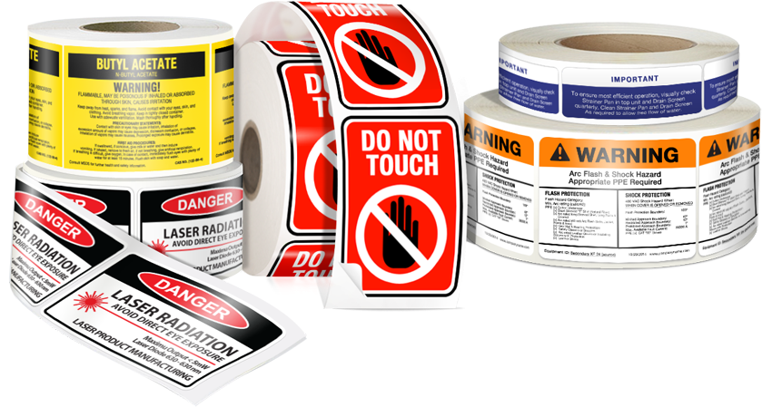 Download Aac Shrink Sleeves Roll Warning Labels - Sticker - Full Size ...