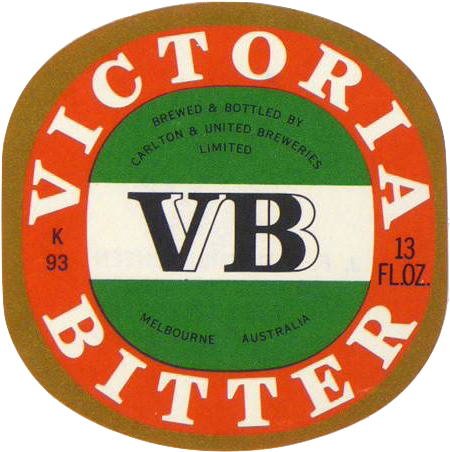 Download Victoria Bitter Labels Carlton United Breweries Limited - Casa ...