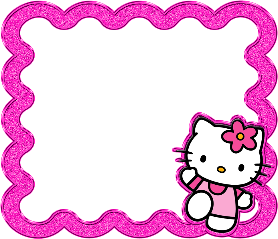 Download Transparent Borders, Images And Backgrounds - Hello Kitty ...