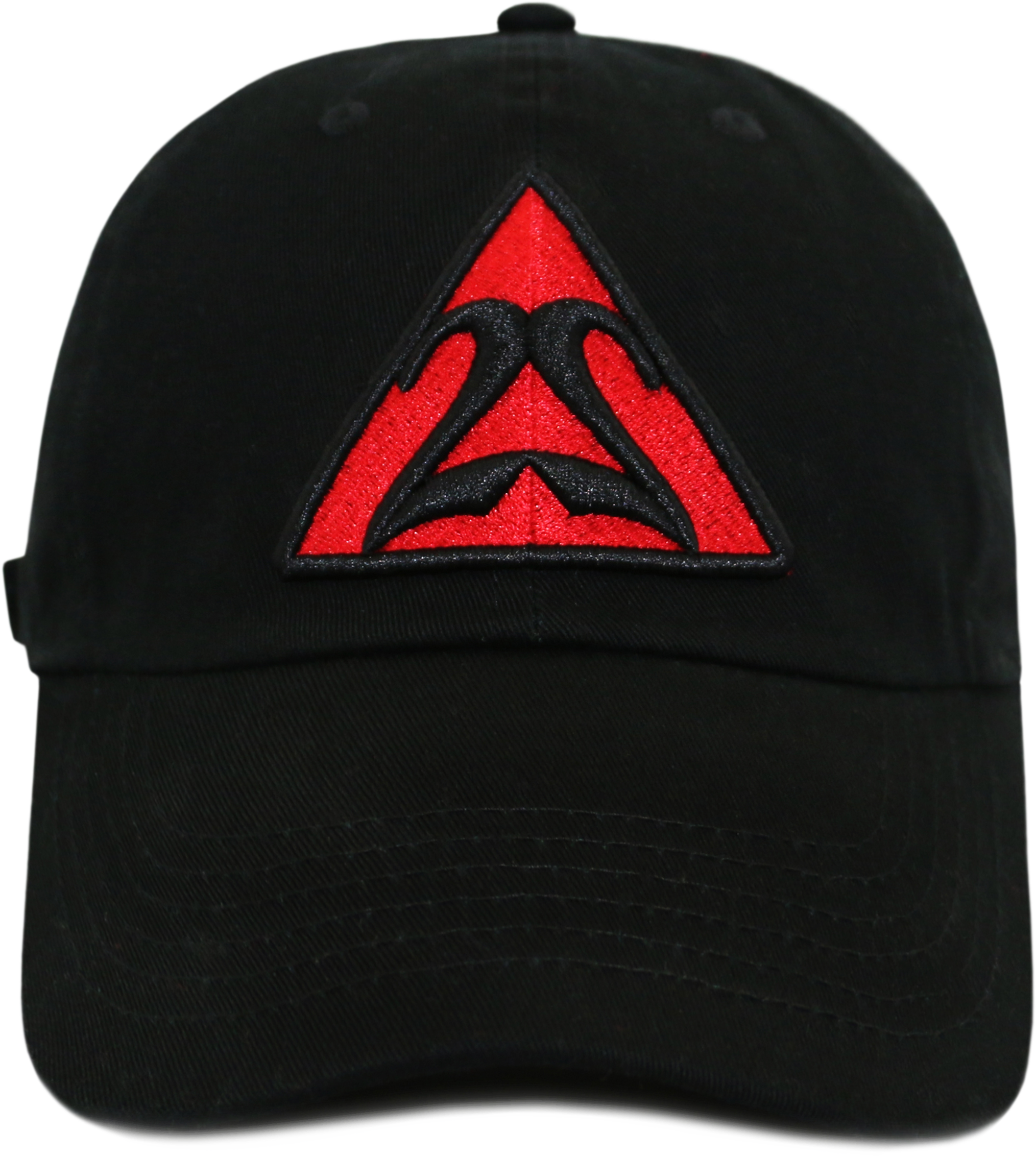 Download Transparent Red Triangle With Black Outline Dad Hat - Baseball ...