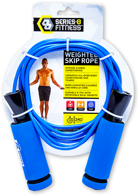 Download Series-8™ Weighted Jump Rope - Storage Cable - Full Size PNG ...