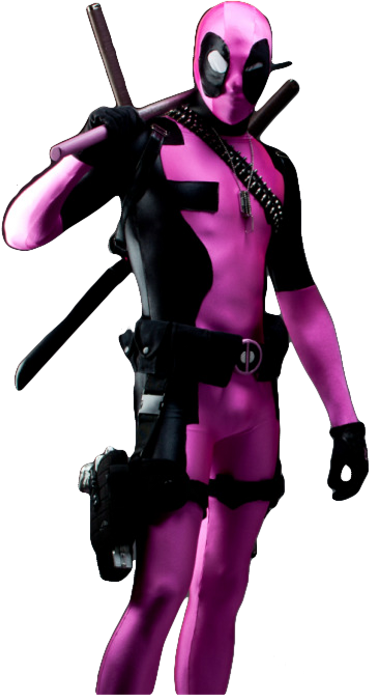 Download Deadpool Sticker - Pink Deadpool Png - Full Size PNG Image ...