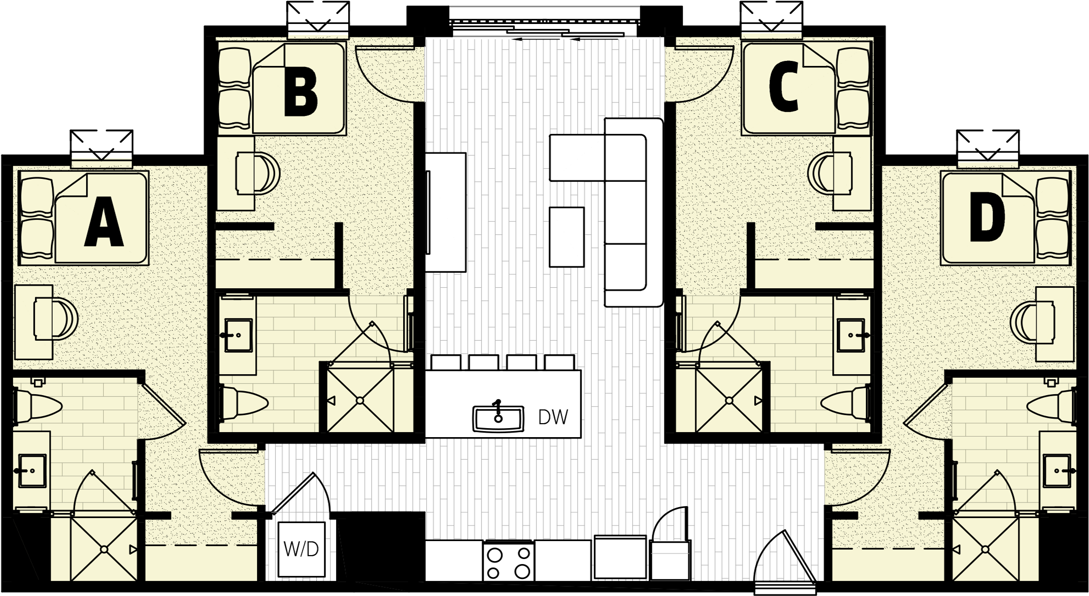 Download Transparent Floor Plan Image - Floor Plan - PNGkit