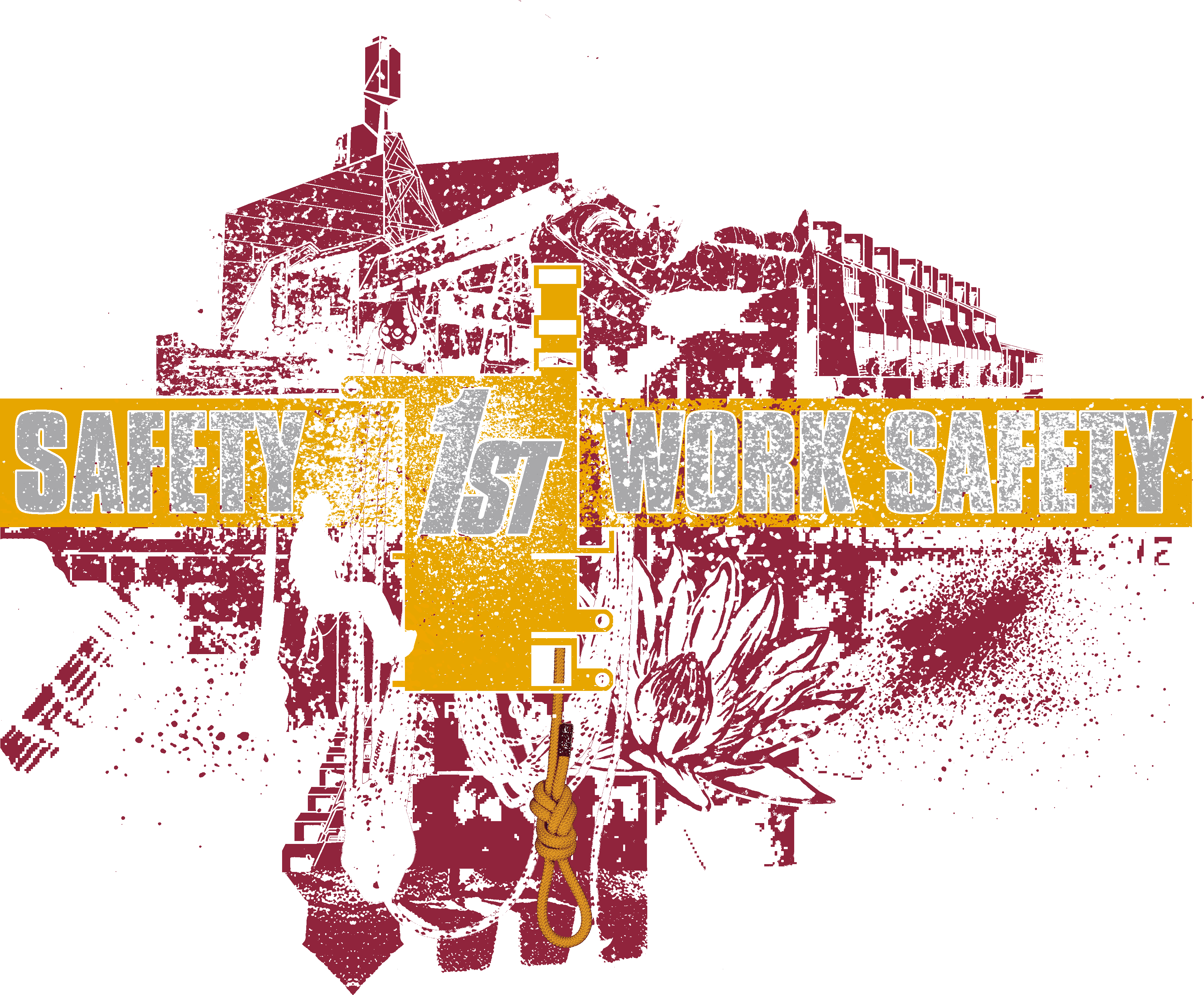 Download Kaos Safety First Work Safety - Illustration - Full Size PNG ...