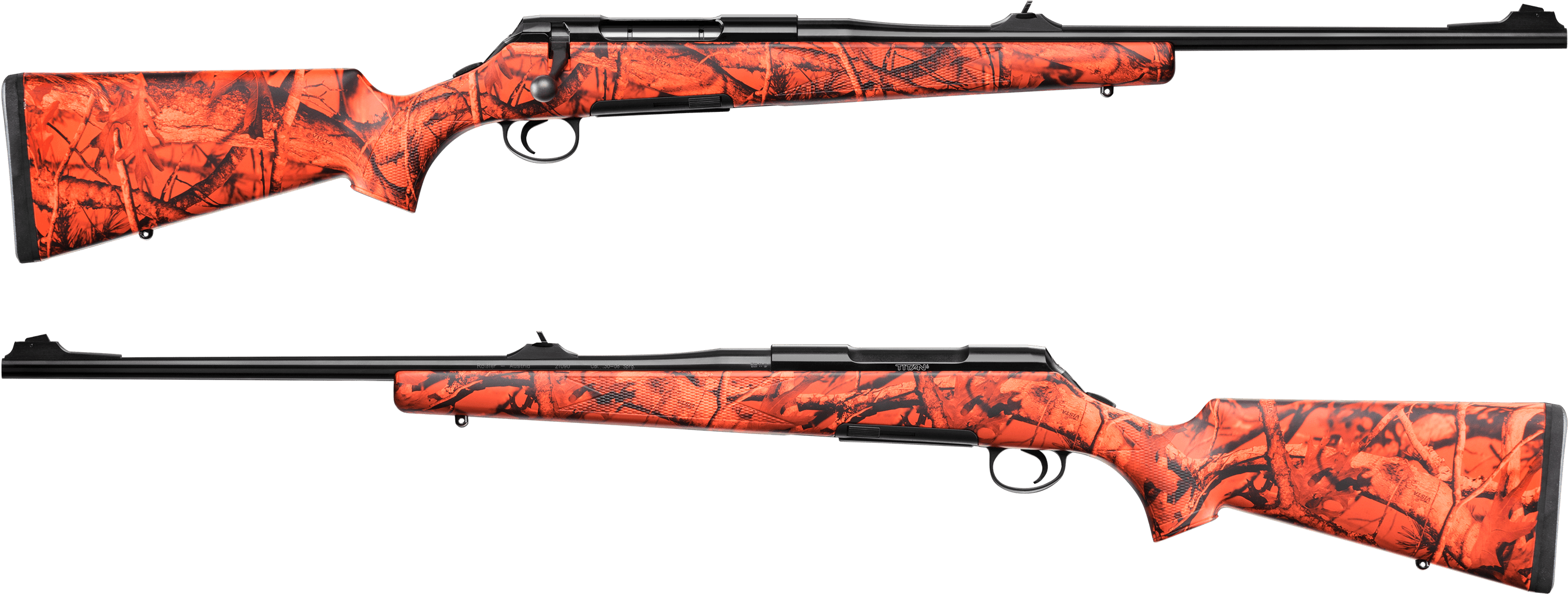 Download Orange Camo Rifles - Full Size PNG Image - PNGkit