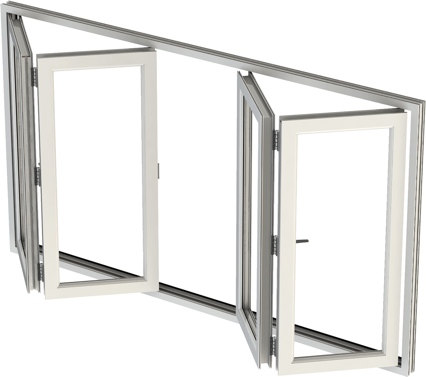 Download Upvc Bi-fold Windows - Slide And Fold Windows - Full Size PNG ...