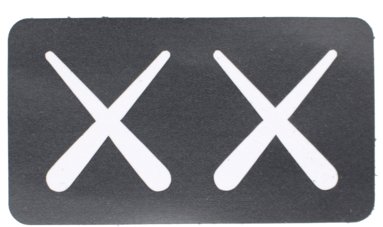 Download Transparent Kaws Eyes - Emblem - PNGkit