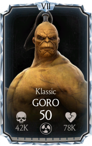 Download Description - Mortal Kombat X Mobile Goro - Full Size PNG ...