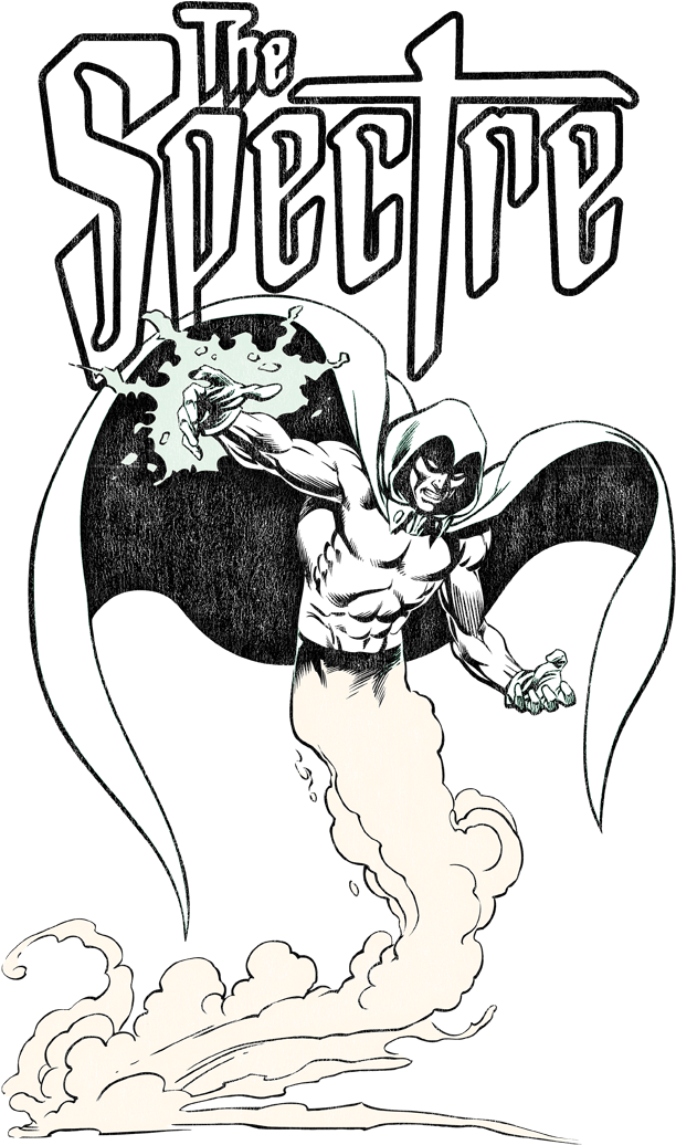 Download Dc Comics The Spectre Men's Heather T-shirt - Cartoon - Full ...
