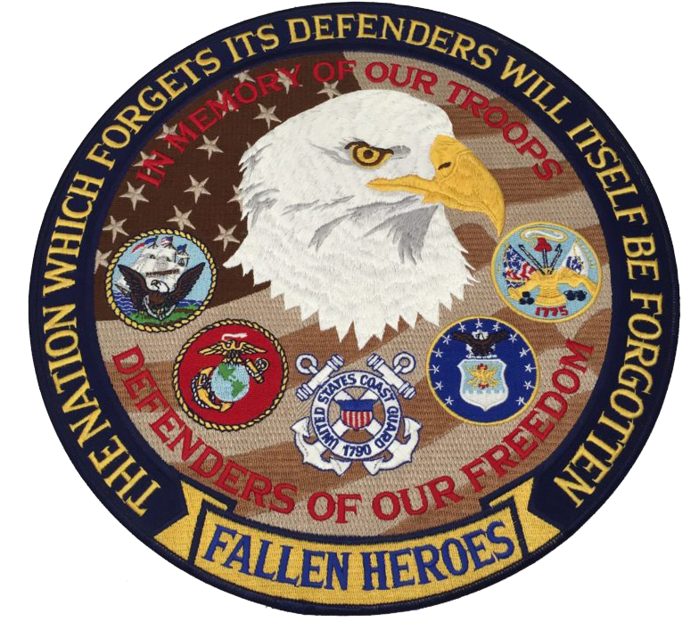 Download Fallen Heroes Patch - Full Size PNG Image - PNGkit