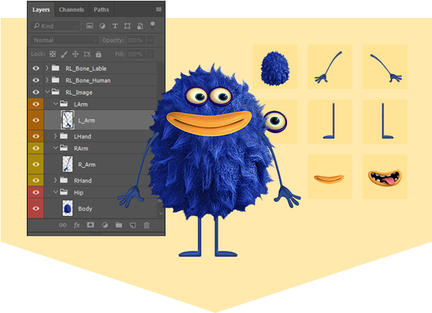 Download Photoshop Animation Draw To Animate1 Photoshop Animation - Psd ...