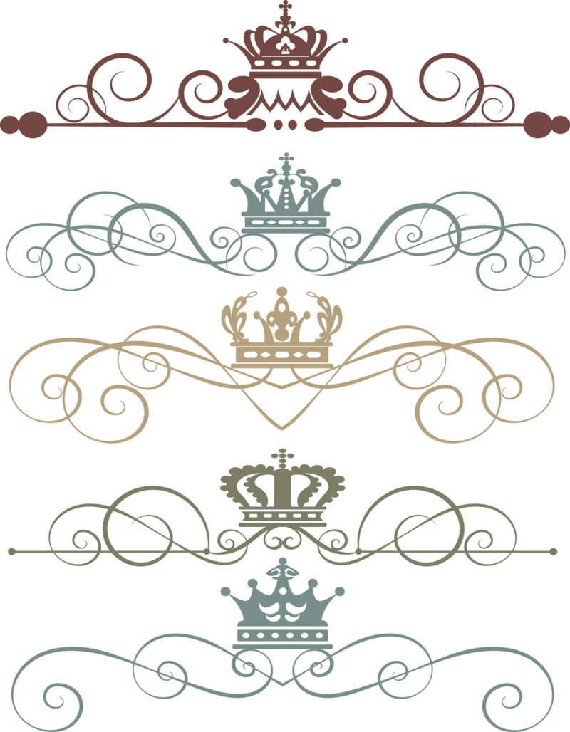Download Pattern Border Png File - Royal Design - Full Size PNG Image ...